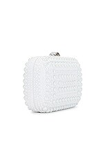 olga berg Ari Hotfix Clutch in White | REVOLVE
