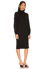 One Grey Day Rassi Midi Dress in Black | REVOLVE