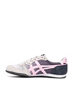 Onitsuka Tiger Serrano in Soft Grey and Light Pink | REVOLVE