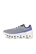 On Cloudmonster Sneaker in Mist & Blueberry | REVOLVE
