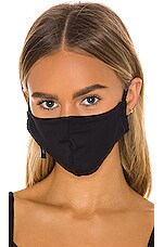 onzie x REVOLVE 2 Pack Protective Face Masks in Leopard & Solid Black ...