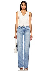 PAIGE Iris Vest in Cream | REVOLVE