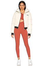 P.E Nation Ramp Run Puffer Jacket in Pristine | REVOLVE