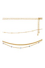 petit moments Thar Body Chain in Gold | REVOLVE