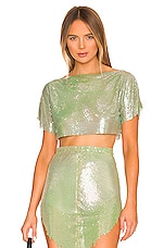 POSTER GIRL The Jana Crop Top in Ultra Serpentine | REVOLVE