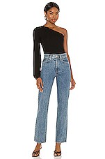 n:philanthropy Dottie Bodysuit in Black Cat | REVOLVE