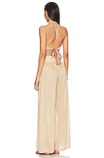 Pitusa Halter Top And Pant Set in Nude | REVOLVE