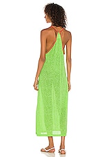 Pitusa Inca Cheetah Sundress in Lime | REVOLVE