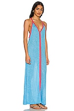 Pitusa Inca Cheetah Sundress in Blue | REVOLVE