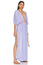Pitusa Tulum Braided Maxi Dress in Periwinkle | REVOLVE