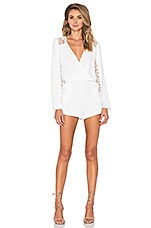 Parker Ross Romper in Pearl | REVOLVE