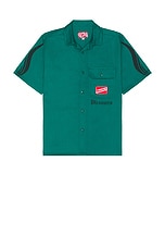 Pleasures Gutierrez Work Shirt in Green | REVOLVE
