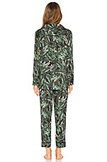 Plush Silky Jungle Print PJ Set in Emerald Print | REVOLVE