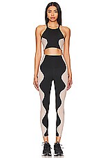 Port de Bras Wave Legging in Black & Shake | REVOLVE