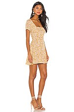Privacy Please Jasper Mini Dress in Yellow Floral | REVOLVE