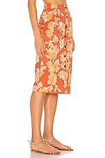 Privacy Please Augusta Midi Skirt in Coral Renee Floral | REVOLVE