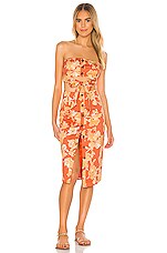 Privacy Please Augusta Midi Skirt in Coral Renee Floral | REVOLVE