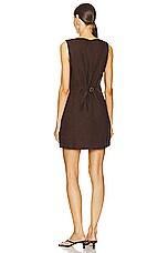 Posse Emma Mini Dress in Chocolate | REVOLVE