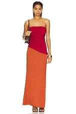 Posse Mason Skirt in Burnt Orange | REVOLVE