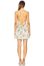 Poupette St Barth Cassandra Mini Dress in Green Equator | REVOLVE