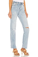 PISTOLA Cassie Super High Rise Straight in By My Side | REVOLVE