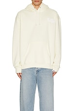 PrettyBoy Do Not Disturb Hooded Sweatshirt in Bone | REVOLVE