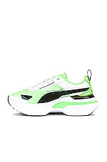 Puma Kosmo Rider Sneaker in Puma Green | REVOLVE