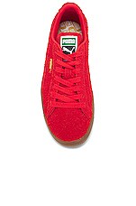 Puma Select Puma Suede VTG Hairy Suede in Burnt Red & Gum | REVOLVE