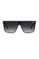 Quay Nightfall Sunglasses in Black | REVOLVE