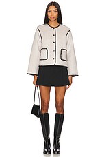 Rails Melanie Jacket in Oatmeal | REVOLVE