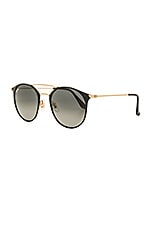 Ray-Ban RB3546 in Gold Top Black | REVOLVE