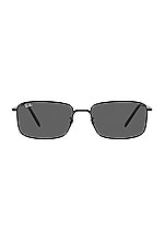 Ray-Ban Rectangle in Black | REVOLVE
