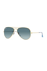 Ray-Ban Large Aviator in Gold | REVOLVE
