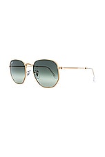 Ray-Ban Hexagonal Sunglasses in Arista | REVOLVE