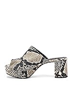 RAYE Club Heel in Natural Snake | REVOLVE