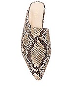 RAYE Kandie Slide in Natural Snake | REVOLVE