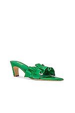 RAYE Ruffle Mule in Green | REVOLVE