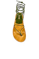 RAYE Trade Sandal in Olive Green | REVOLVE