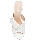 RAYE Hope Mule in White | REVOLVE