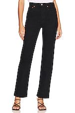 RE/DONE Originals 90's High Rise Loose in Black | REVOLVE