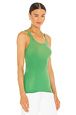 RE/DONE x Hanes Ribbed Tank in Faded Jade | REVOLVE