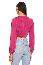REMI x REVOLVE Stephanie Top in Wine Red | REVOLVE
