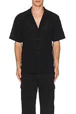 REPRESENT Lace Knit Shirt in Black | REVOLVE