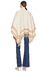 Rag & Bone Highlands Reversible Poncho in Oatmeal | REVOLVE