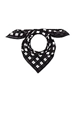 Rag & Bone Gingham Bandana in Black Multi | REVOLVE