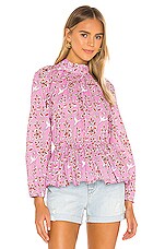 Rhode Damien Top in Pink Eden | REVOLVE