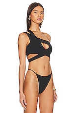 Riot Swim Kai Bikini Top in Black | REVOLVE