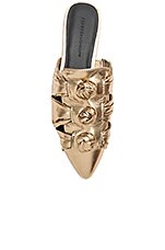 Rebecca Minkoff Aden Slide in Gold | REVOLVE