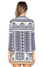 ROCOCO SAND Calypso Blouse in Blue | REVOLVE