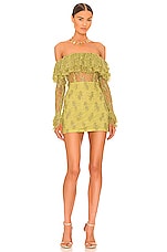 retrofete Castella Dress in Lime Green | REVOLVE